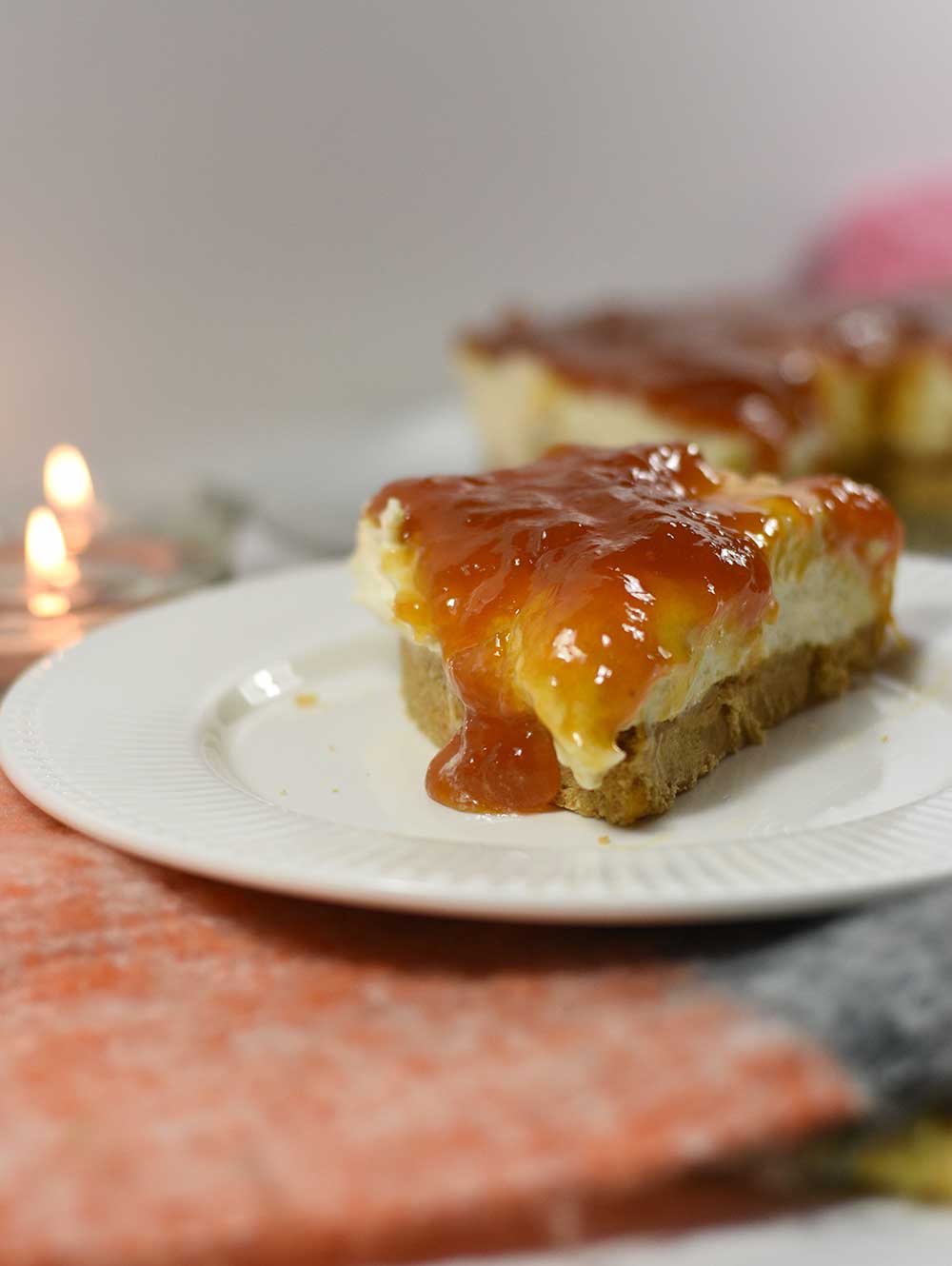 CHEESECAKE ΜΕ ΜΑΡΜΕΛΑΔΑ ΒΕΡΙΚΟΚΟ - Tradilicius | Βιολογικά Προϊόντα ...